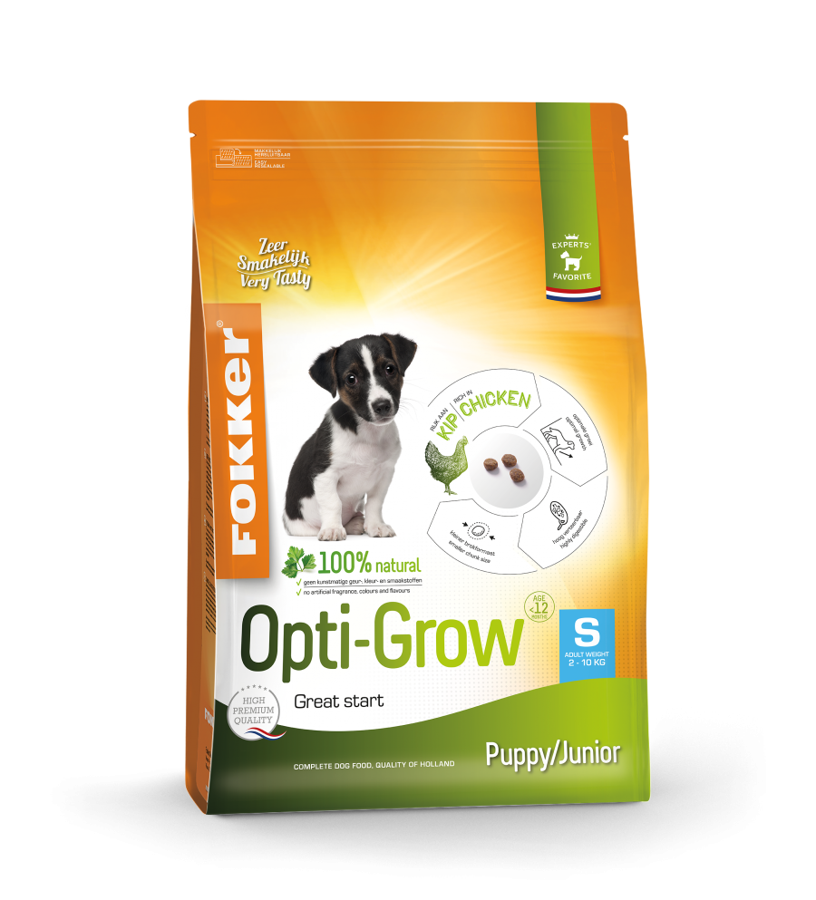 FOKKER DOG OPTI-GROW S 2,5 KG KIP